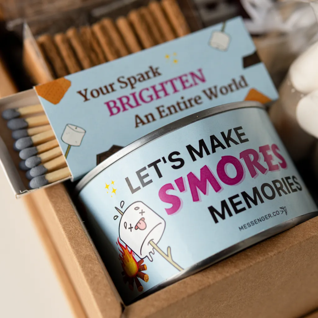 Campfire Gift Set - Marshmallows, Biscuits & Bonfire Toaster ...