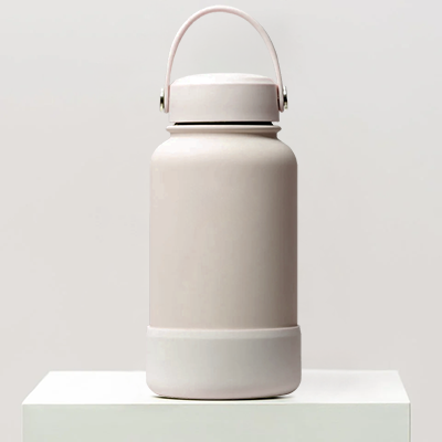 LANTERN 650ml Thermos Stainless Steel Bottle - Beige | Corporate Gifts ...