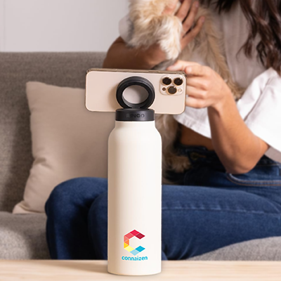 MAGG Magnetic Ring Stainless Steel Thermos 720ml - White | Corporate ...