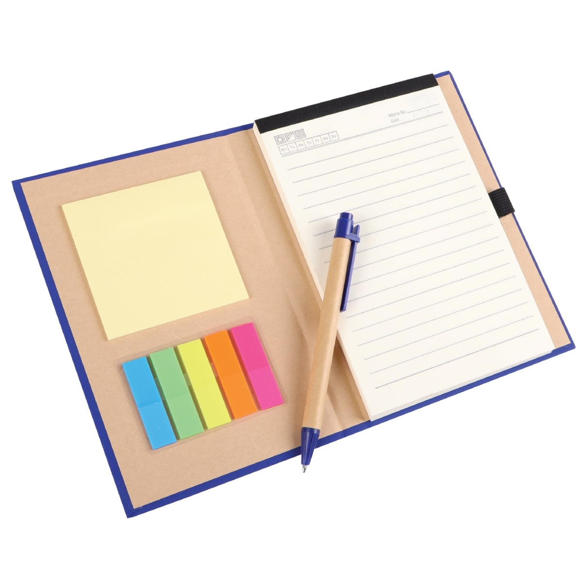 SCRIBE | A5 Notebook with Pen & Sticky Notes - Hardcover with Elastic ...